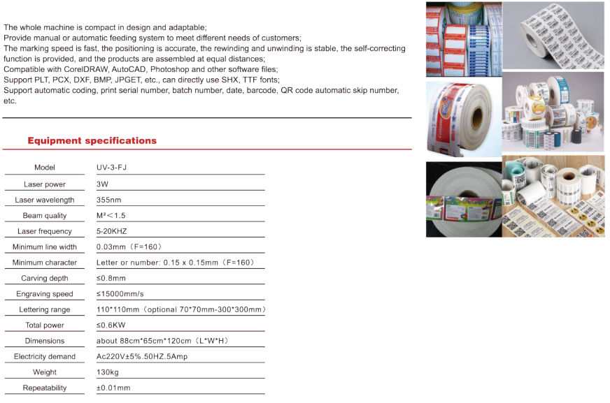 Label laser marking machine from China manufacturer - Dapeng Laser ...